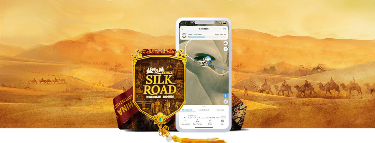Conquer the Silk Road Virtual Challenge