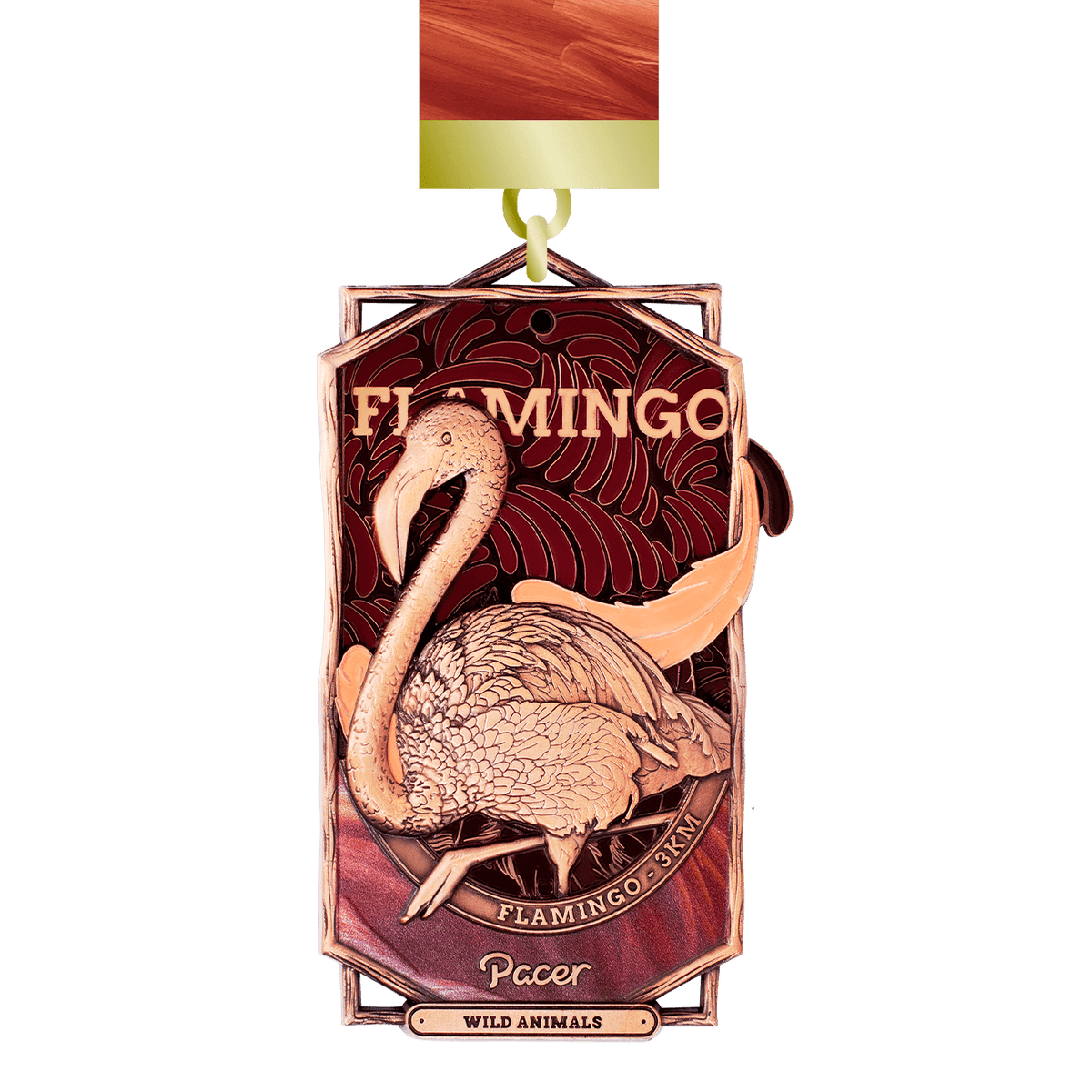 Wild Animals Virtual Race - Flamingo 3 km